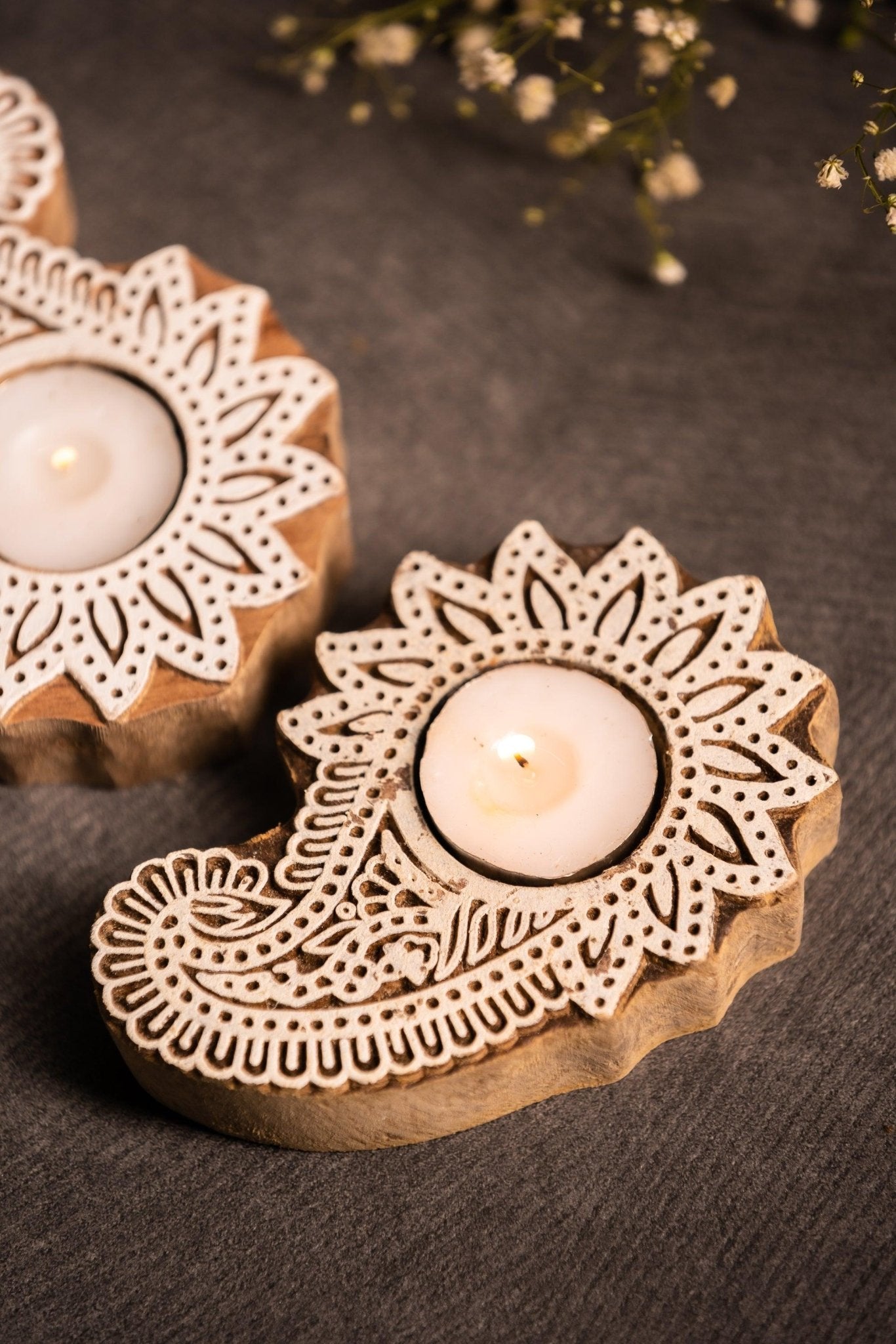 Designer Tealight Holder Set of 2