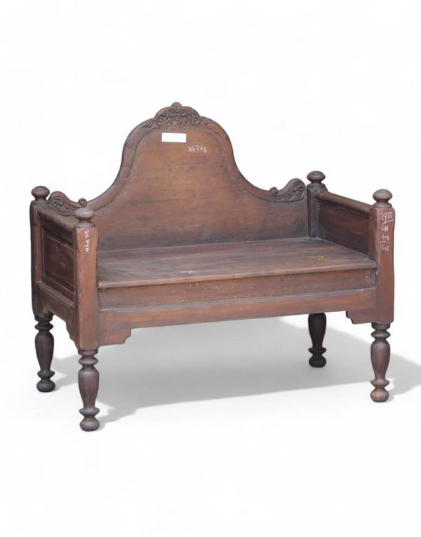 Heritage Teak Sofa - Premium Solid Teak Wood Sofa | India